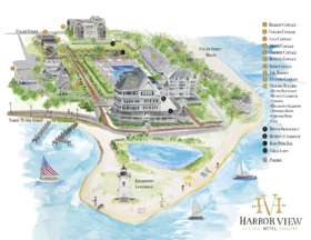 Property Map | Harbor View Hotel